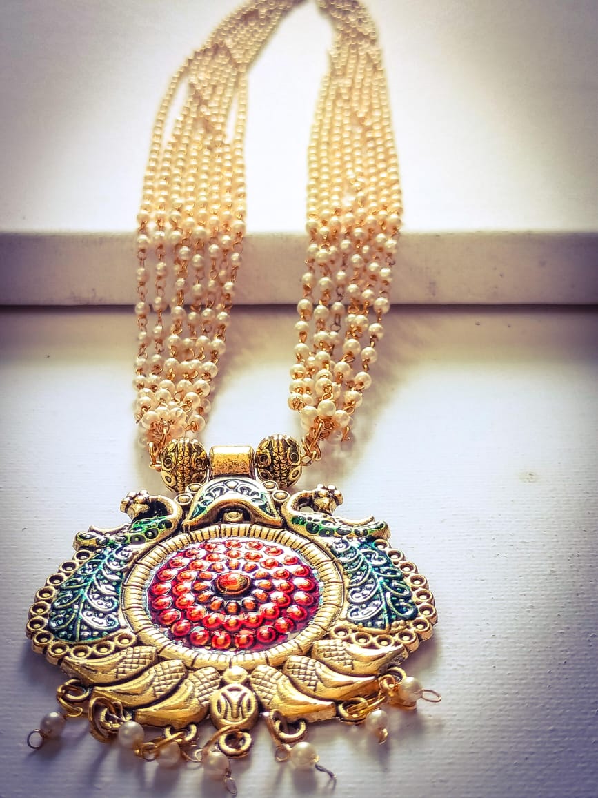 Moukthika Necklace Set - Srida Design